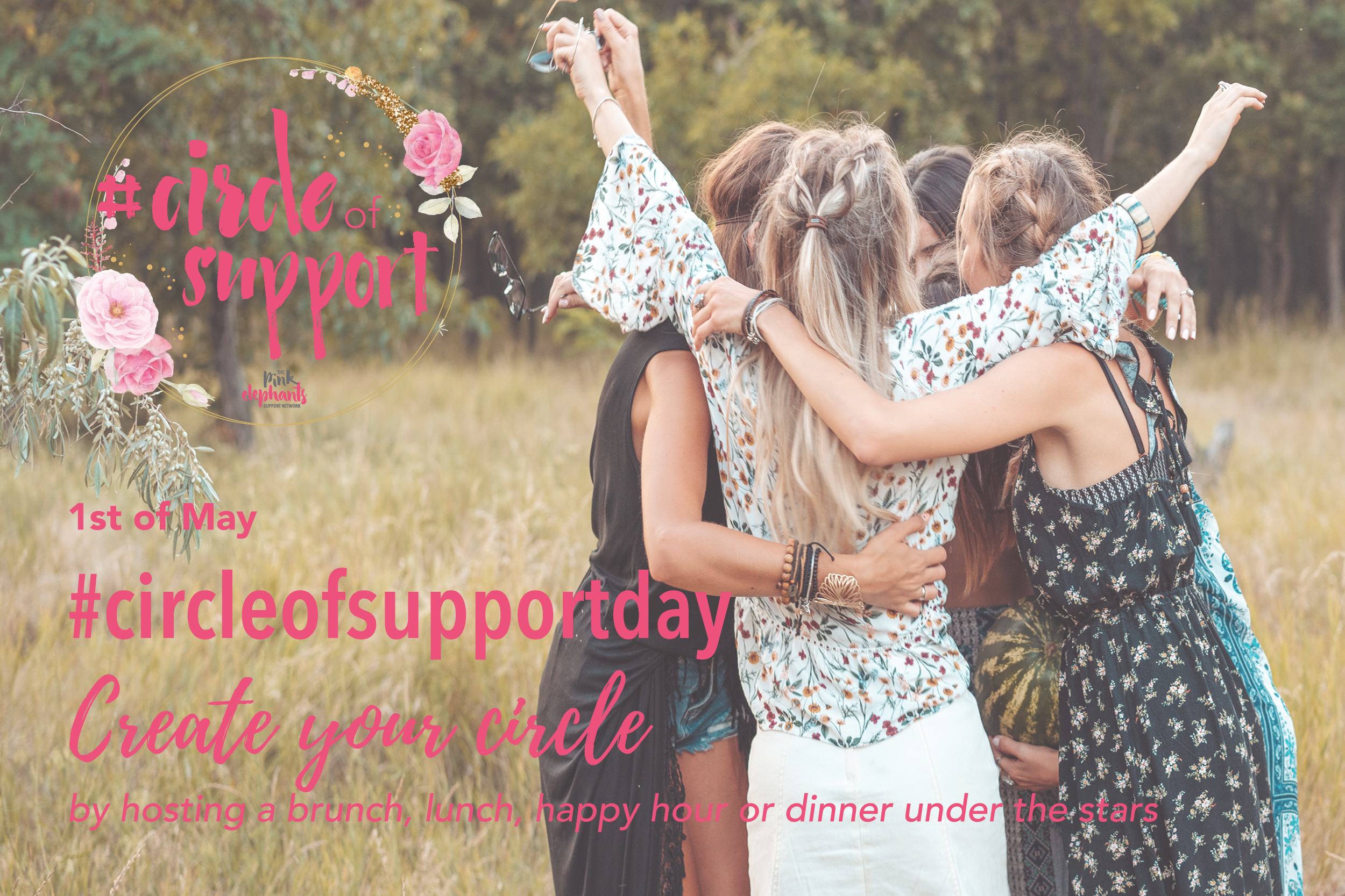 The Pink Elephants Support Network - Campaign - 1st May Circle of ...