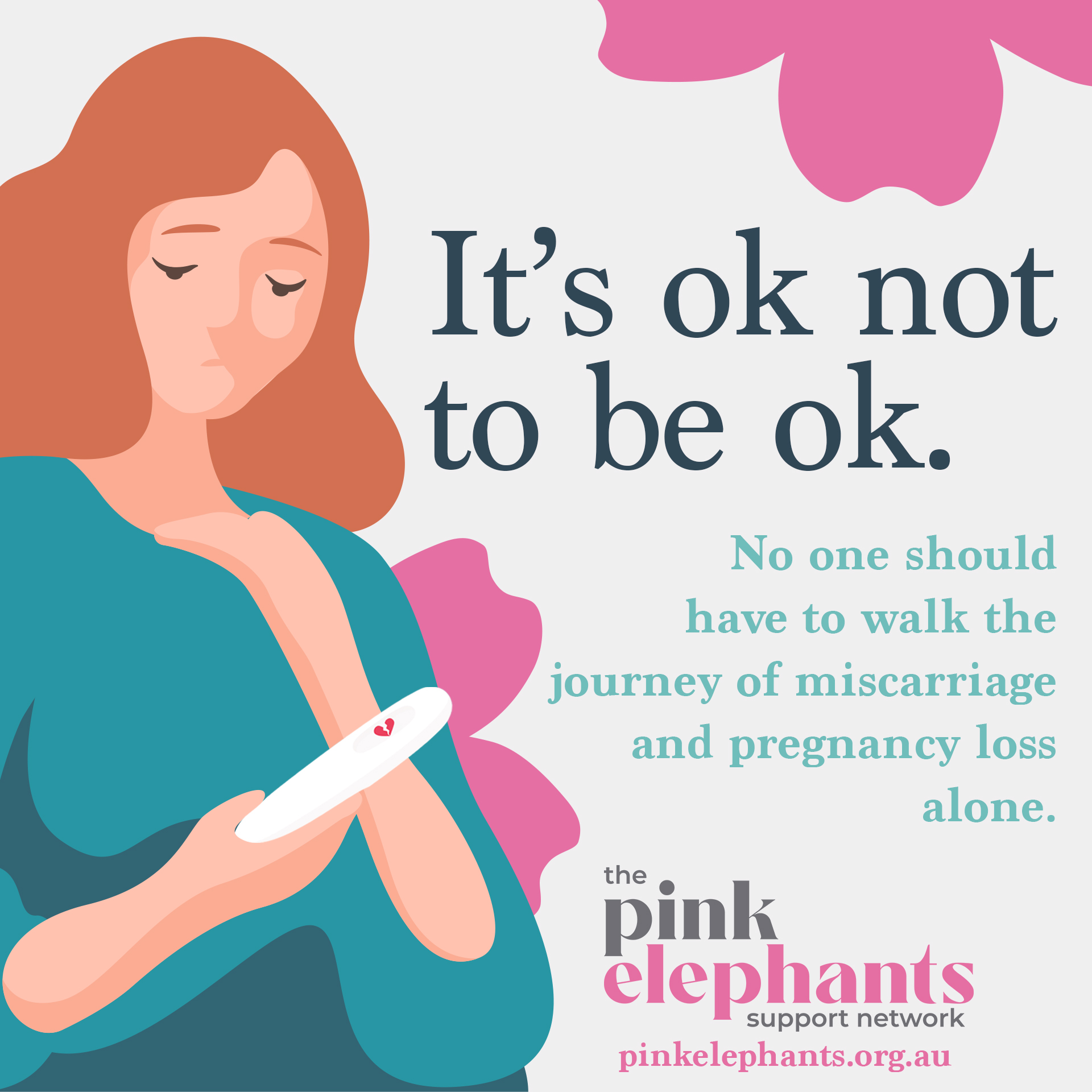 The Pink Elephants Support Network - Home